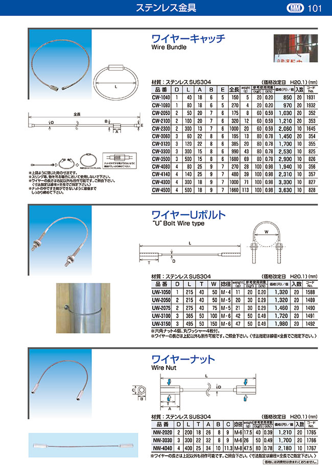 Wire Catch | MIZUMOTO MACHINE MFG | MISUMI South East Asia